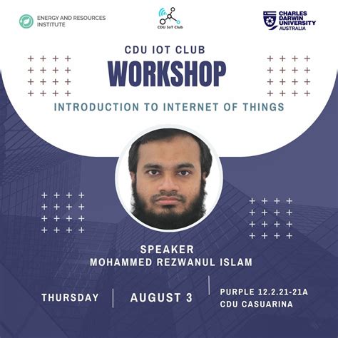 Cdu Iot Club On Linkedin 📢 Join Cdu Iot Clubs First Workshop Explore