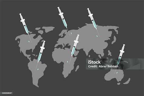 Injections On World Map Illustration Stock Illustration Download Image Now Battle Belgium