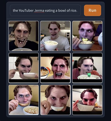 Jerma Eating A Bowl Of Rice Rweirddalle