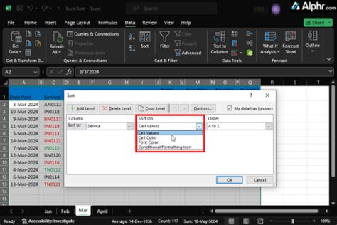 How To Sort In Excel
