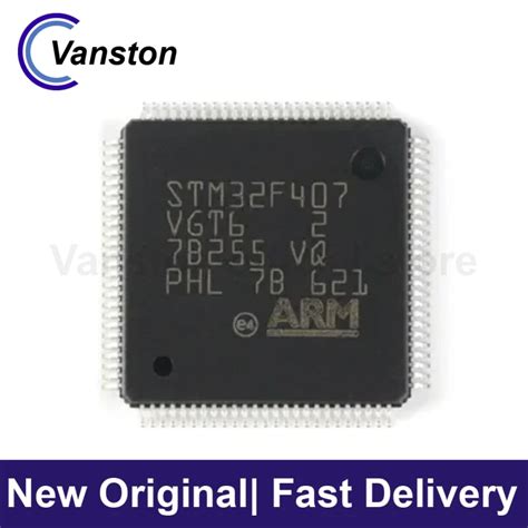 5Pcs STM32F407VGT6 STM32F051C8T6 STM32L051C8T6 32 Bit Microcontroller