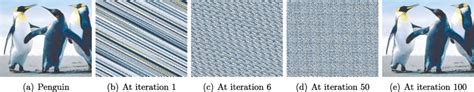 Scrambling Process At Different Iteration Numbers Download Scientific