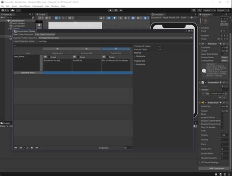 I Try To Unity Localization But I Cant See My Keys In Localize String Event Runity3d