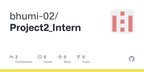 project2 intern readme md at main · bhumi 02 project2 intern · github