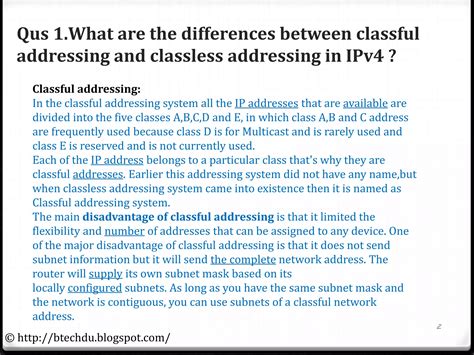Network Layer Numericals Pdf