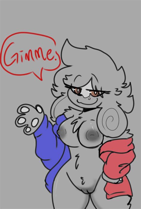 Rule 34 Alice Zizidoodles Bedroom Eyes Brown Eyes Chest Tuft Dialogue Female Fluffy Hair