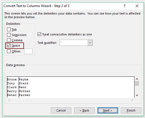 How To Delimit In Excel Tpoint Tech
