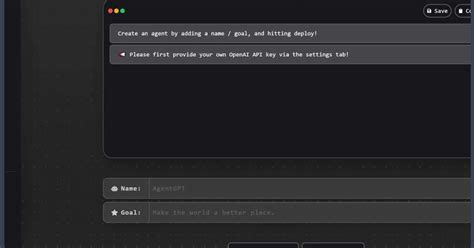 Agentgpt Create Your Own Autonomous Ai Agents To Accomplish Any Goal
