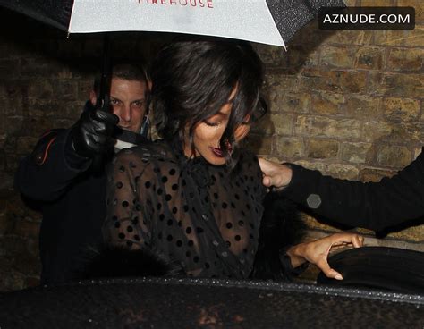 Jourdan Dunn Leaving The Chiltern Firehouse In Central London Aznude