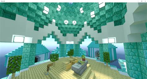 Prismarine Tower Base By Request R Minecraft