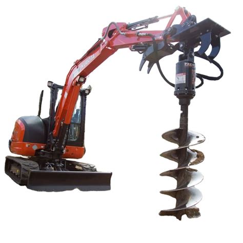 Excavator Earth Soil Auger Auger Drilling Machine For Tree OFF