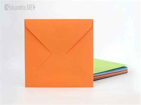 Плик за писмо светло оранжев