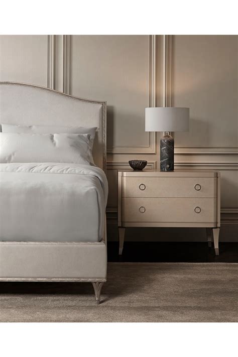 Camelback Platform King Bed Caracole Fontainebleau