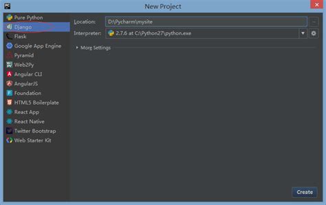 Pycharm 搭建 Django 开发环境 程序员大本营 Pycharm 搭建 Django 开发环境 程序员大本营