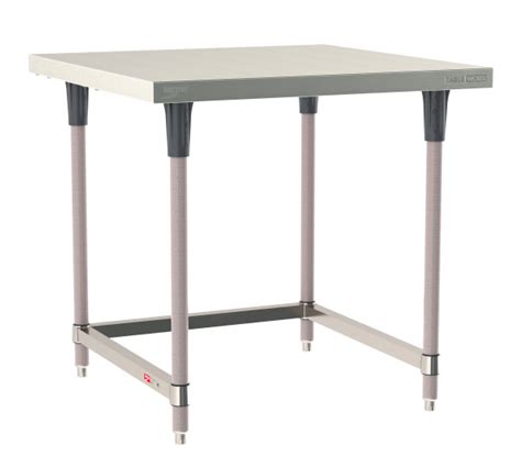 Metro Tableworx Stainless Steel Laboratory Work Tables With 3 Sided
