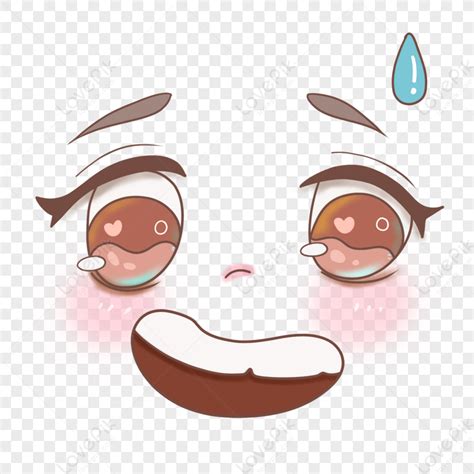 당황한 표정 이모티콘 유아 오감 Png 일러스트 무료 다운로드 Lovepik