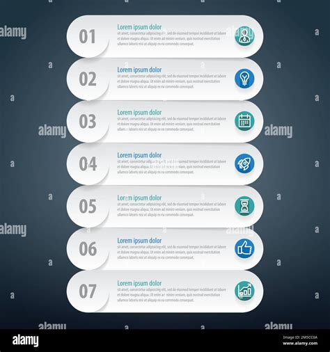 Flat Ui Design Step Infographic Vector Eps 10 Stock Vector Image And Art Alamy