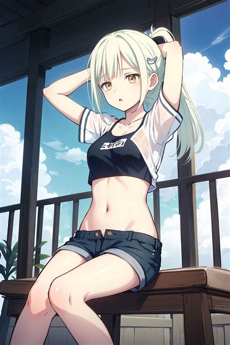 插画师八武祈木的若叶睦插画图片 BoBoPic