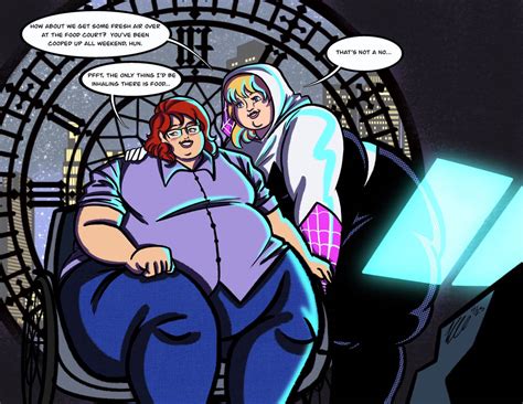 Ssbbw Spider Gwen X Oracle By Plus Spider On Deviantart
