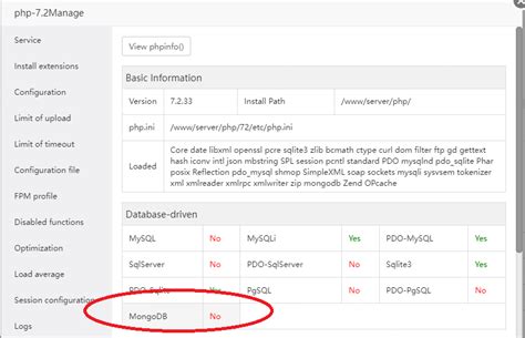 Mongo Db Aapanel Free Hosting Control Panel One Click Lamplemp