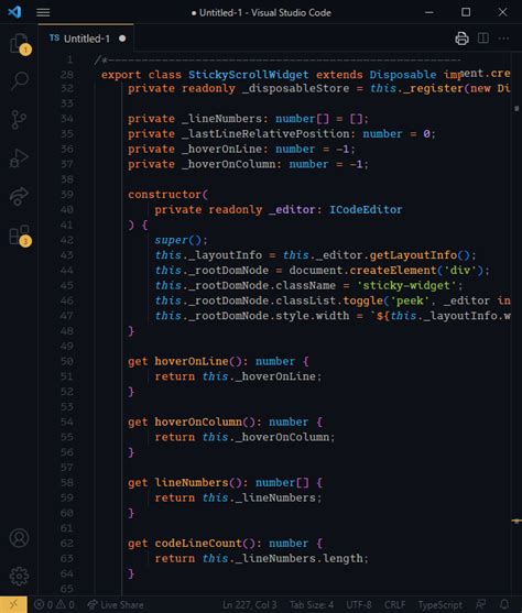 Bug Minimap Autohide With Stickyscroll On Long Lines Can Appear To Merge Lines · Issue 188497
