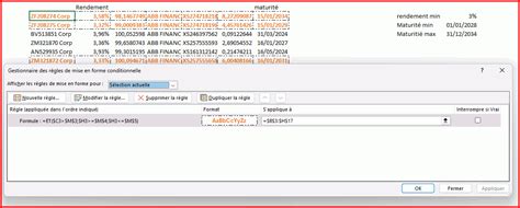 Mise En Forme Sur Plusieurs Cellules