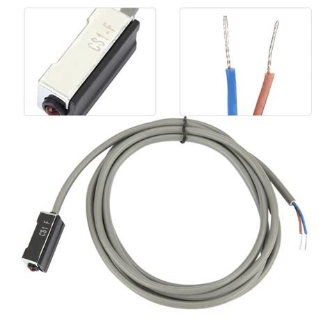 Ejlife Capteur Magnétique Reed Switch Capteur Magnétique De Commutateur De Cylindre Capteur