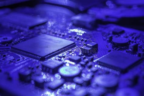 Circuit Boardmotherboard Digital Chip Electronic Computer Hardware Technologyintegrated