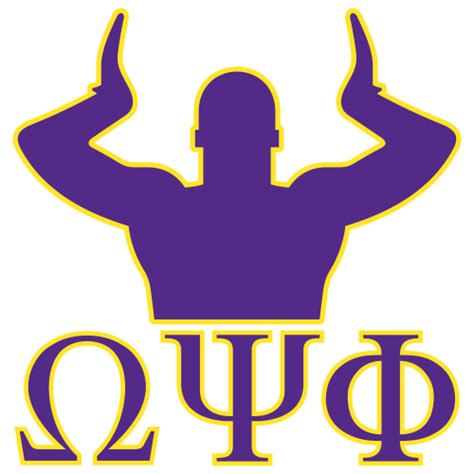 Omega Psi Phi Man Svg Omega Psi Phi Fraternity Logo Omega Psi Phi
