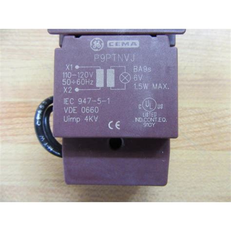 General Electric P MPLRSD GE Push Button Mara Industrial