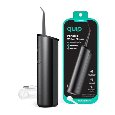 Quip Water Flosser Reviews Quiet Efficient Travel Ready