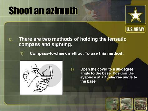 Ppt Determine A Magnetic Azimuth Using A Lensatic Compass Powerpoint Presentation Id6458242
