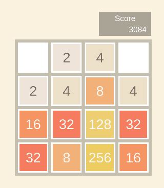 2048 Clone By Curaai00