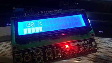 Lcd1602 Bargraph With Arduino Youtube