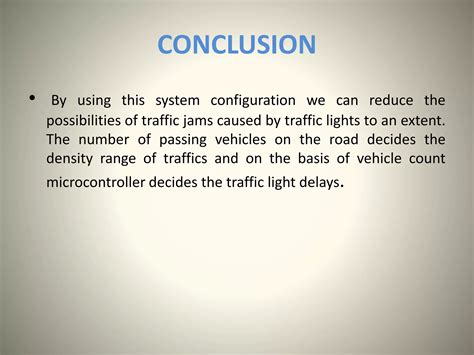 Density Based Traffic Signal Control Using Microcontroller Pptx Computer Peripherals Computing