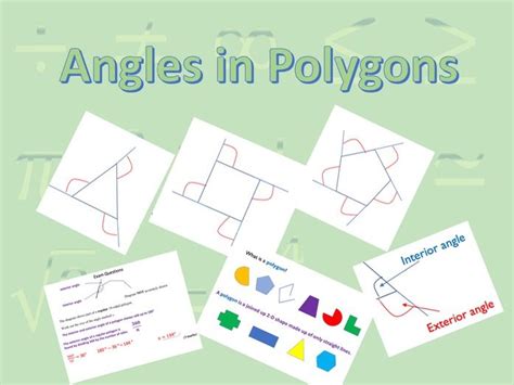 Angles In Polygons Teaching Resources