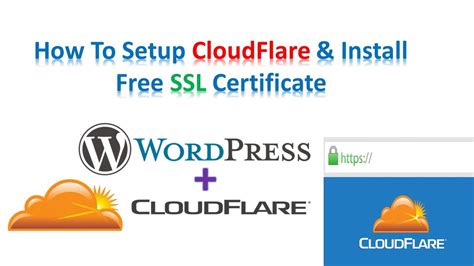 How To Setup Cloudflare And Install Free Sll In Hindi Urdu Youtube