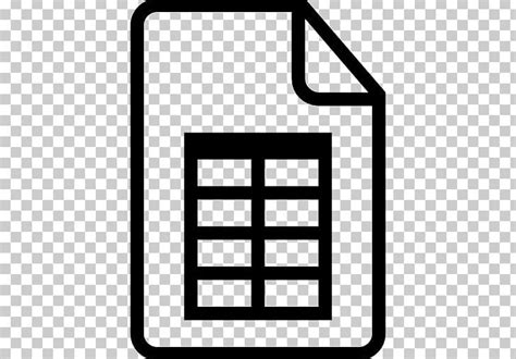 spreadsheet computer icons microsoft excel xls table png clipart area