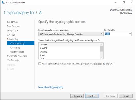 Active Directory Certificate Services Ad Cs On Windows Server 2019