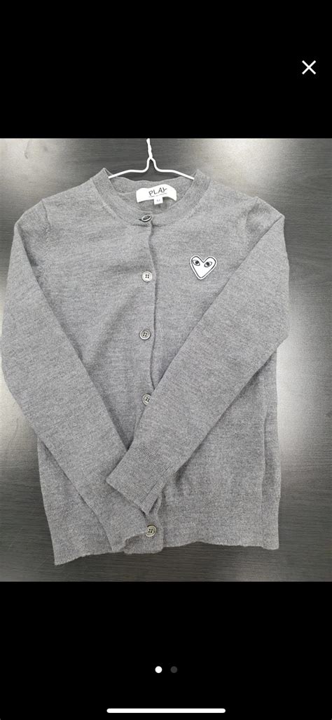 꼼데 가디건 정품 일까요 지식in