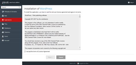 How To Install WordPress In Plesk