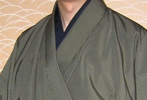 男のきもの大全 左前