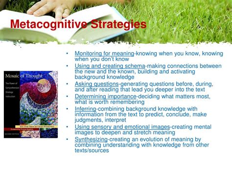 Ppt Effective Metacognitive Strategies For The Classroom Powerpoint