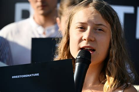 Police Remove Greta Thunberg From Protest Hours After Fine News Com Au Australias Leading