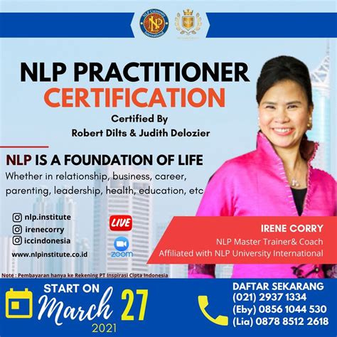Nlp Institute On Linkedin Nlp Practitioner Hadir Lagi Tahun 2020 Merupakan Tahun Yang Sulit Bagi
