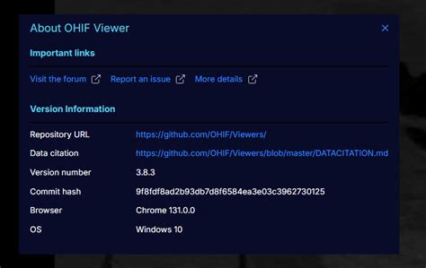 Old Ohif Version In Current Orthanc Docker Image General Orthanc Users