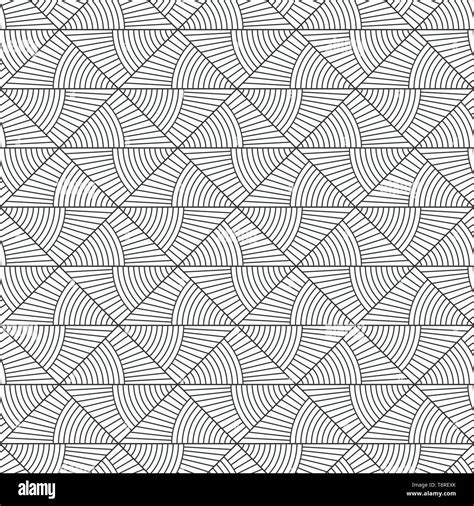 Abstract Seamless Pattern Modern Stylish Linear Texture Repeating Geometric Triangle Tiles