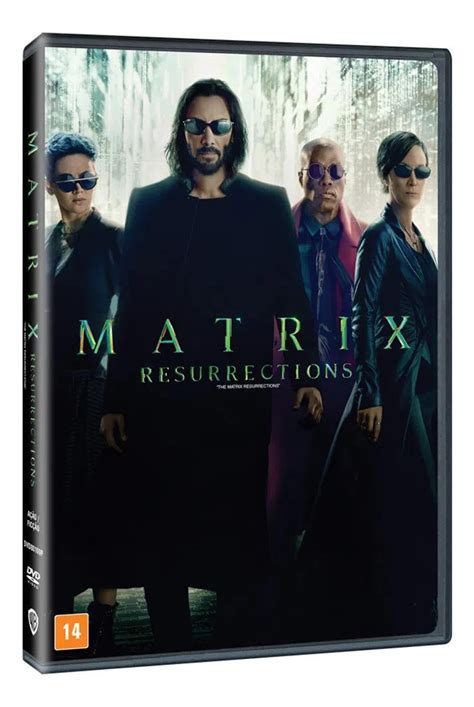 Dvd Matrix 4 Resurrection Keanu Reeves Filme 2022 Original