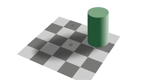 Adelsons Checker Shadow Illusion Css Optical Illusion