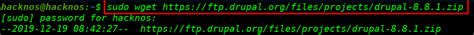 Drupal Install Apache Server HackNos For CTF Lab